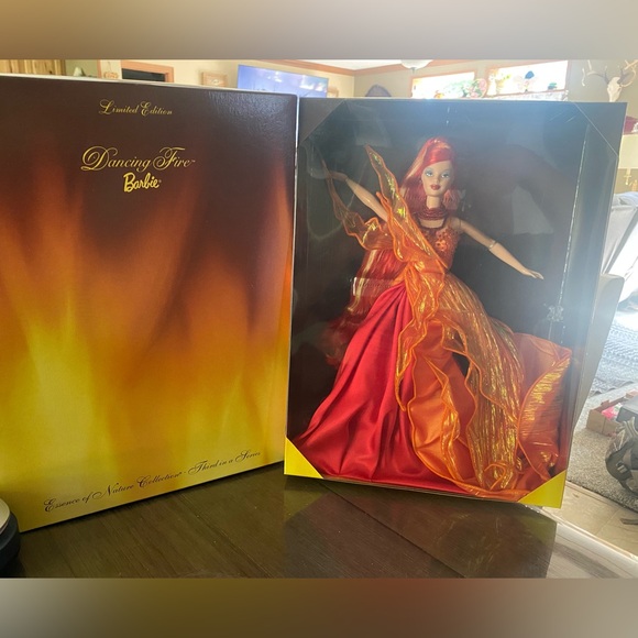 Toys | Barbie 200 Essence Of Nature Dancing Fire Doll Mattel Nrfb Nv096 ...